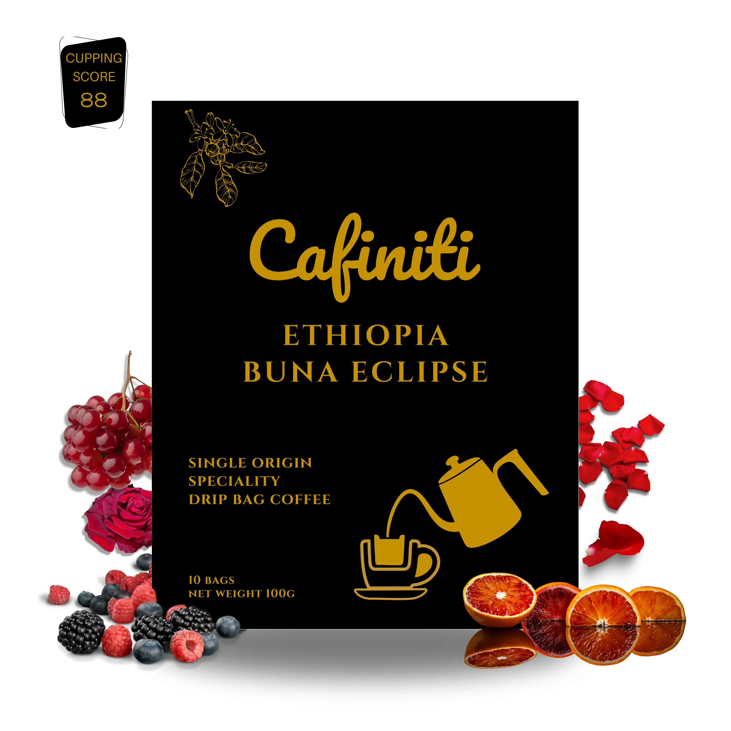 Cafiniti Ethiopia Buna Eclipse Drip Bag Coffee | Heirloom